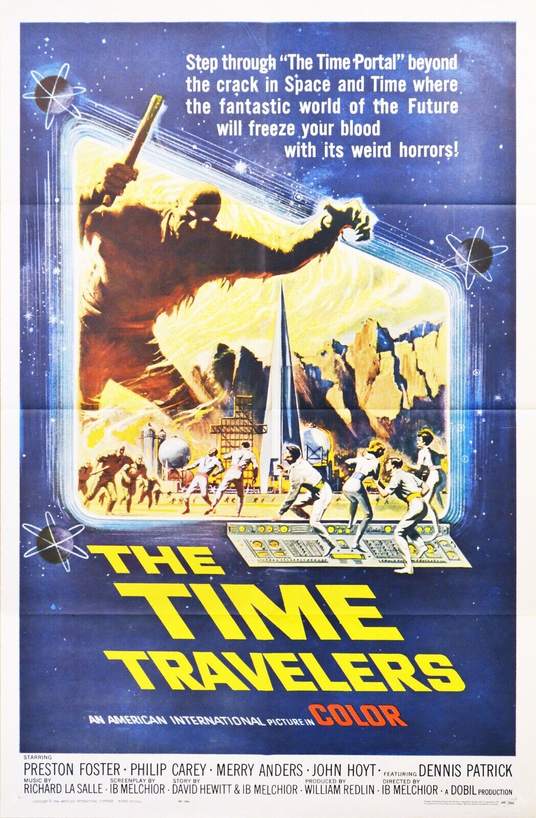 This Saturday on Svengoolie (April 6, 2024): THE TIME TRAVELERS (1964 ...