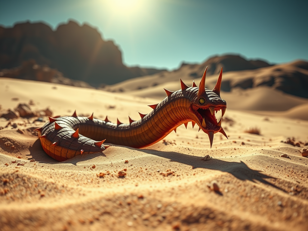 Beneath the Sands of Terror: The Legend of the Mongolian Death Worm ...