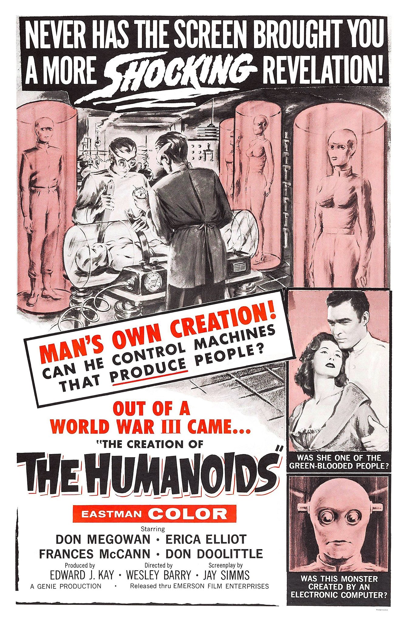 Creation of the Humanoids Svengoolie Movie Review - David's Basement of ...