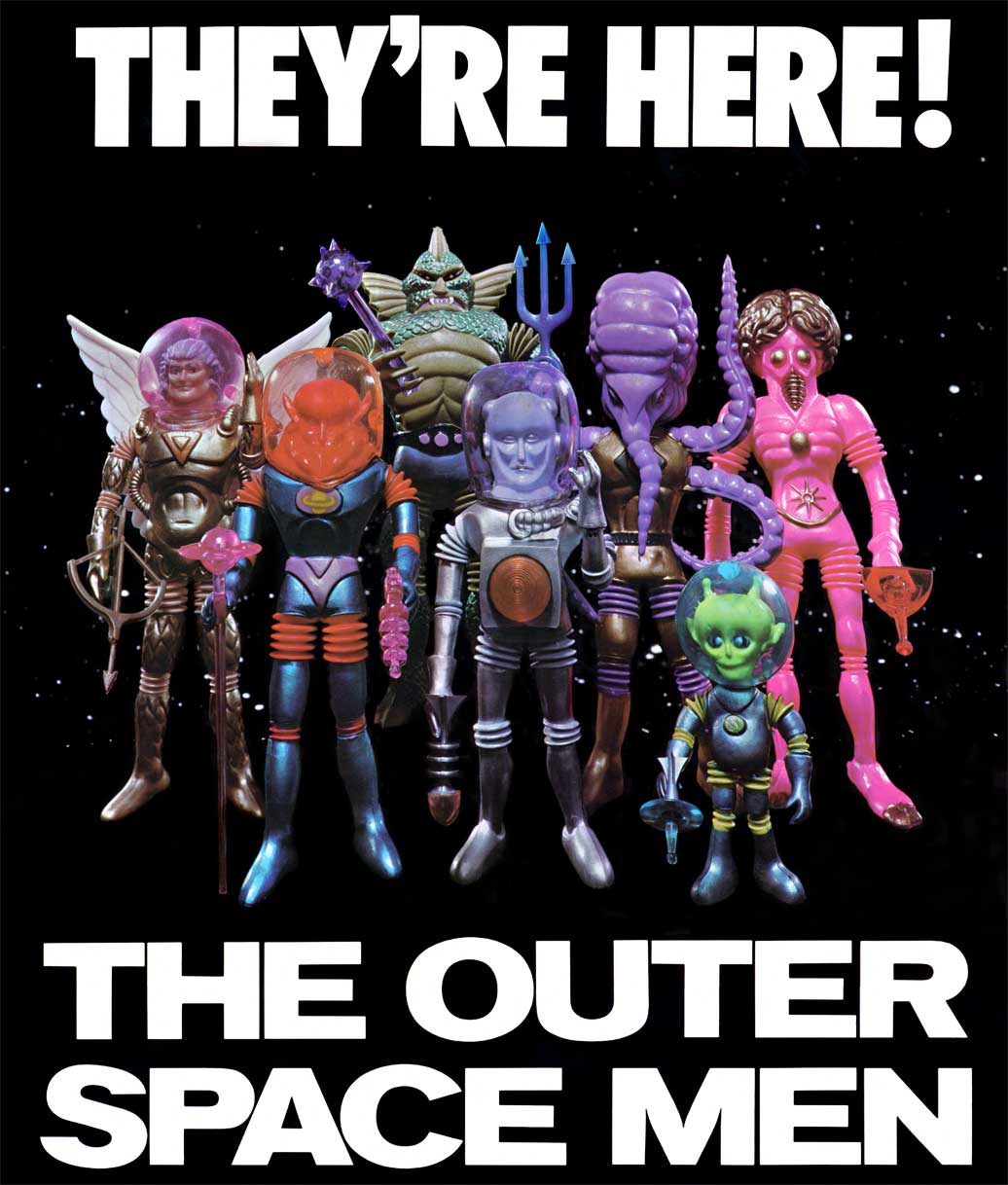 Outer Space Men Colorforms: A Cult Classic - David's Basement of the ...