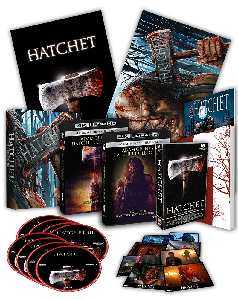 Swamp Slaughter Hatchet Collectors Set Overview - David's Basement of ...